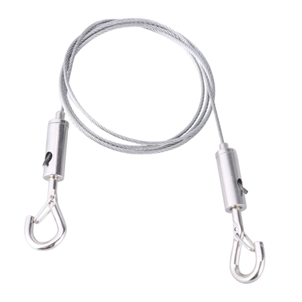 BYNNIX Multiple Length Stainless Steel Suspensions Cable with Spring ...