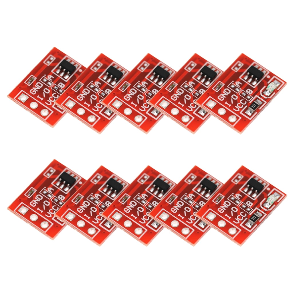 BYNNIX Pack Of 10 Touch Button Module Capacitive Sensors Module ...