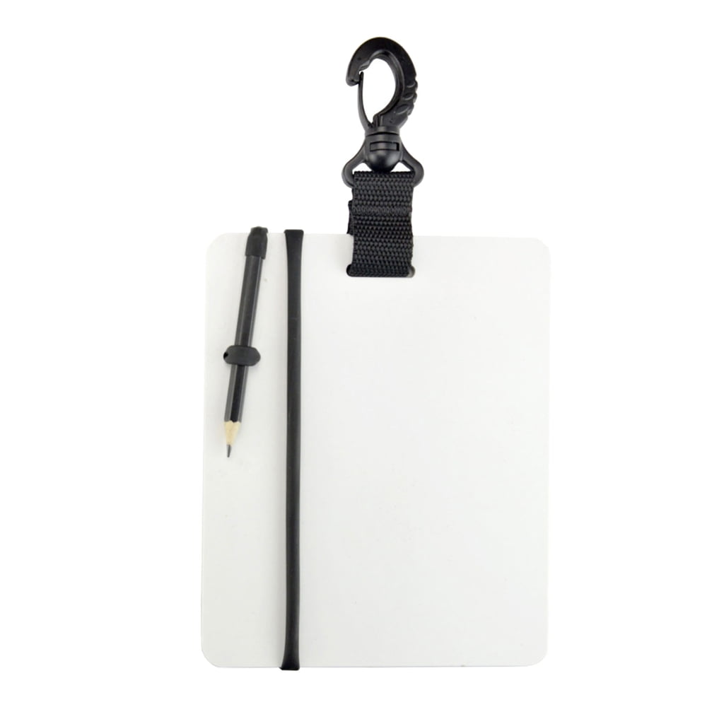BYNNIX Scubas Diving Writing Plate Underwater Wordpad Writing Board ...