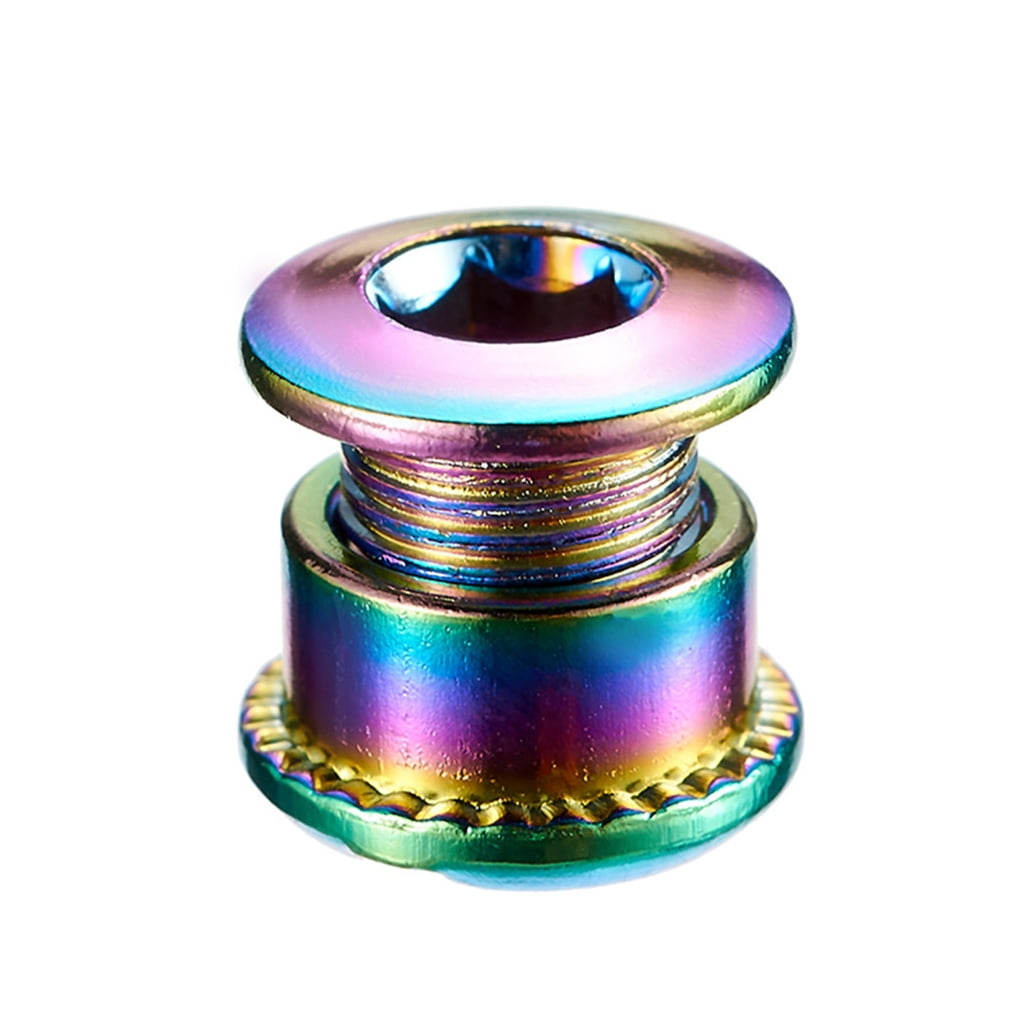 BYNNIX Single Speed Chainring Bolts Bicycles Disc Brake Screw Steel ...