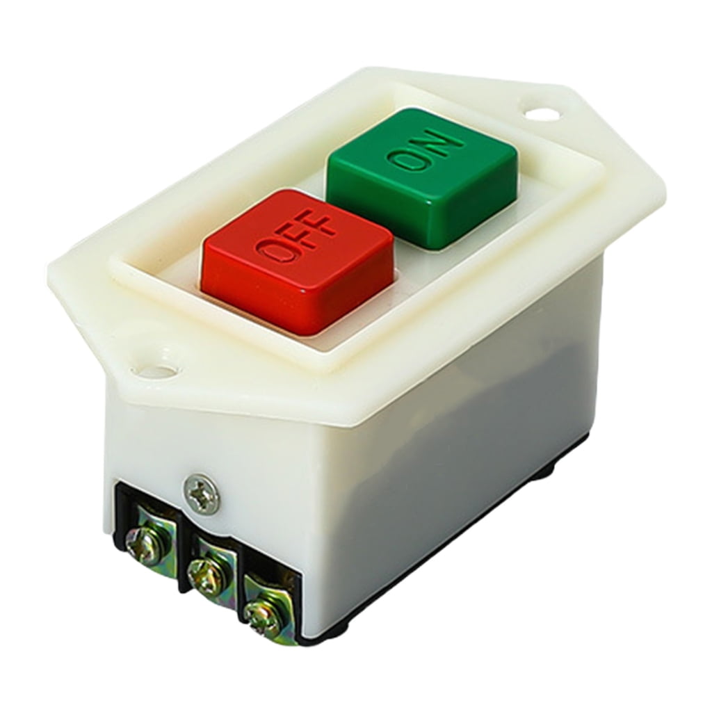 BYNNIX Starts Stop Push Button Switches 380V 3 Phase 5A Waterproof ...