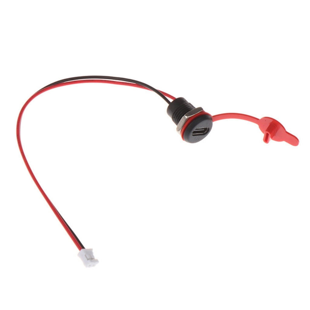 BYNNIX USB C Type C Female Socket With Lock Panel Designs 2Pin Type C ...