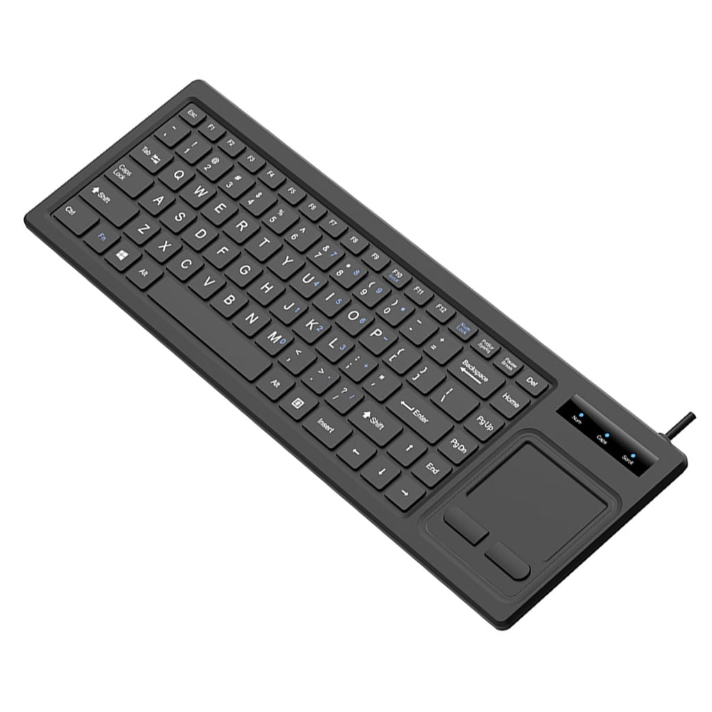 BYNNIX USB Keyboards with High Sensitivity Touchpads and Numeric Keypad ...