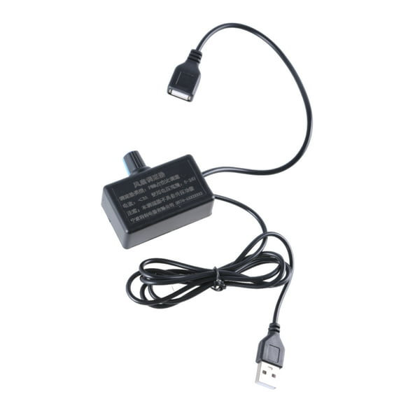 BYNNIX USB Variable Stepless Speed Controller With Switches for Fans ...