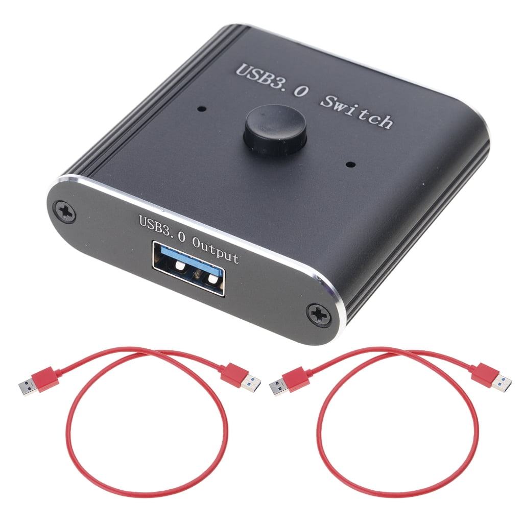 BYNNIX USB3.0 Switcher Bidirectional 2 in 1 Out or 1 in 2 Out for ...
