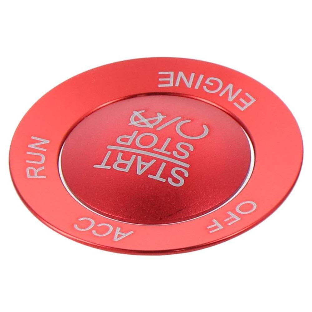 BYOBYO 1 Pair Push DHF10 Start Button Cover Sticker, Red Start Stop ...