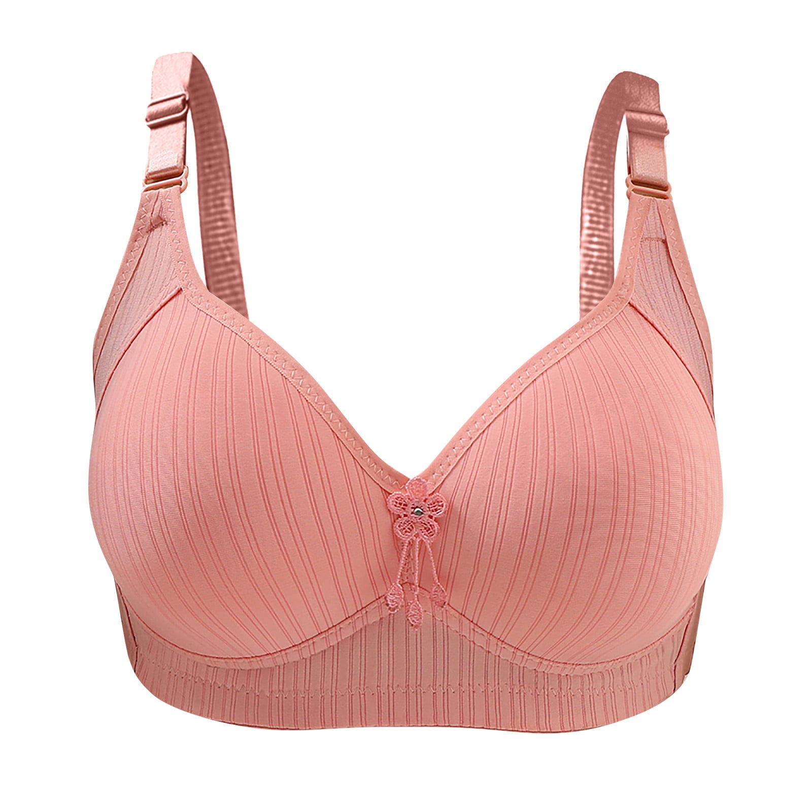 BYOIMUD Bralette Bra Savings Gathering Chest Support Underwear Daily ...