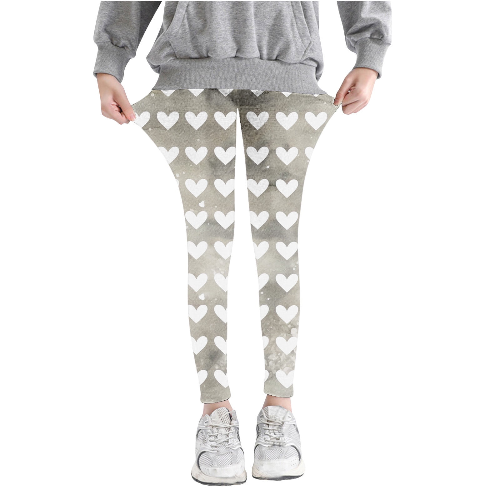 BYOIMUD Premium Velvet Fashion Checkered Plaid Leggings Patterned ...