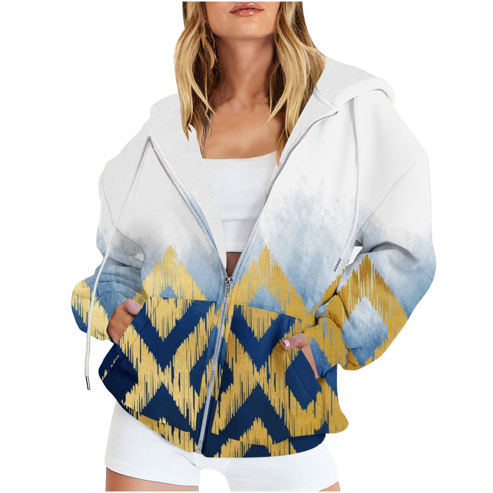 BYOIMUD Women's Comfy Sweatshirt Jacket for Fall and Winter Savings ...