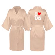 Lissome Women's and Women's Plus Waffle Wrap Robe - Walmart.com