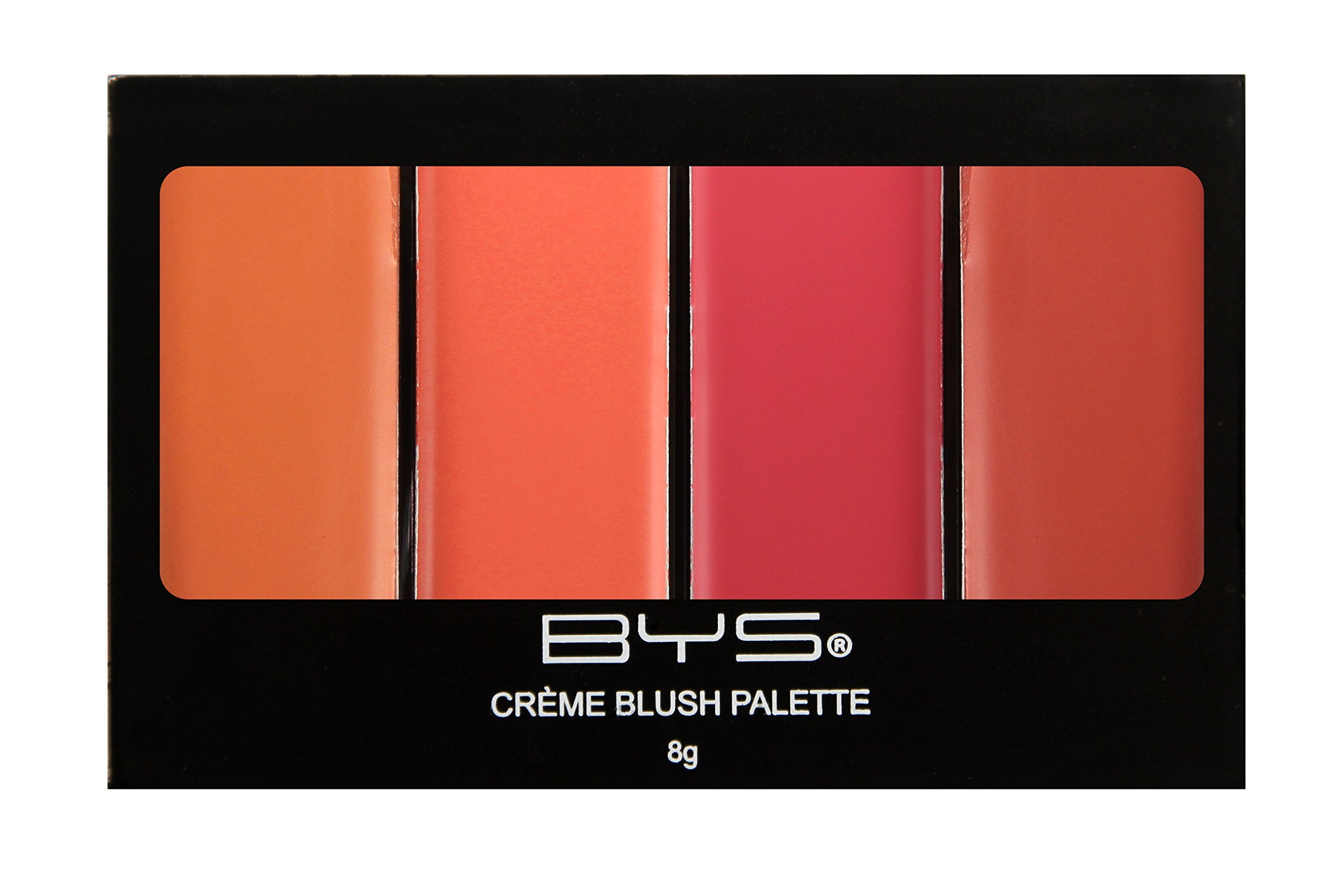 BYS Cream Blush Palette - Petal Pathway - 4 Shades - Walmart.com