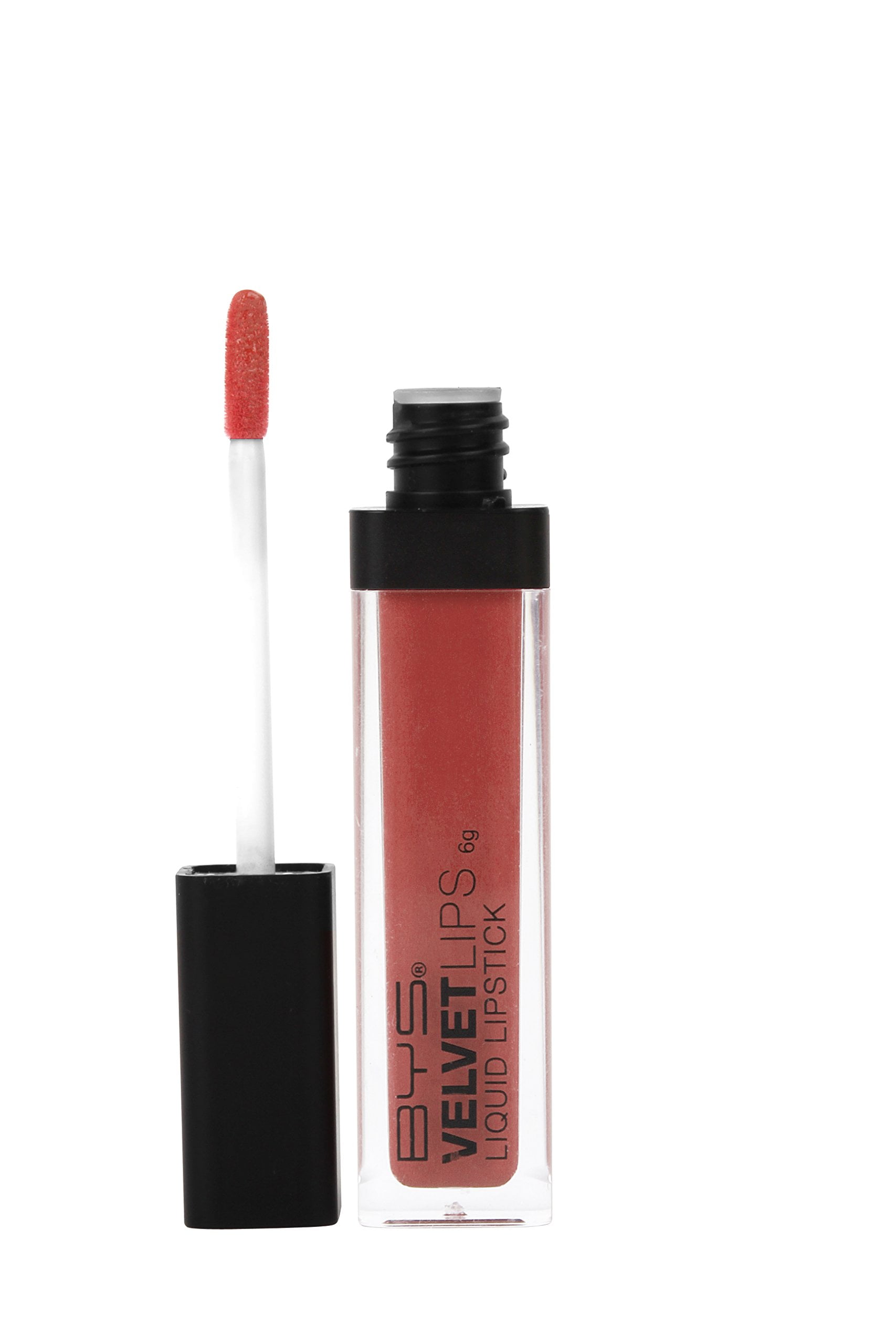 BYS Velvet Lips Liquid Lipstick Cherry Now Red - Walmart.com