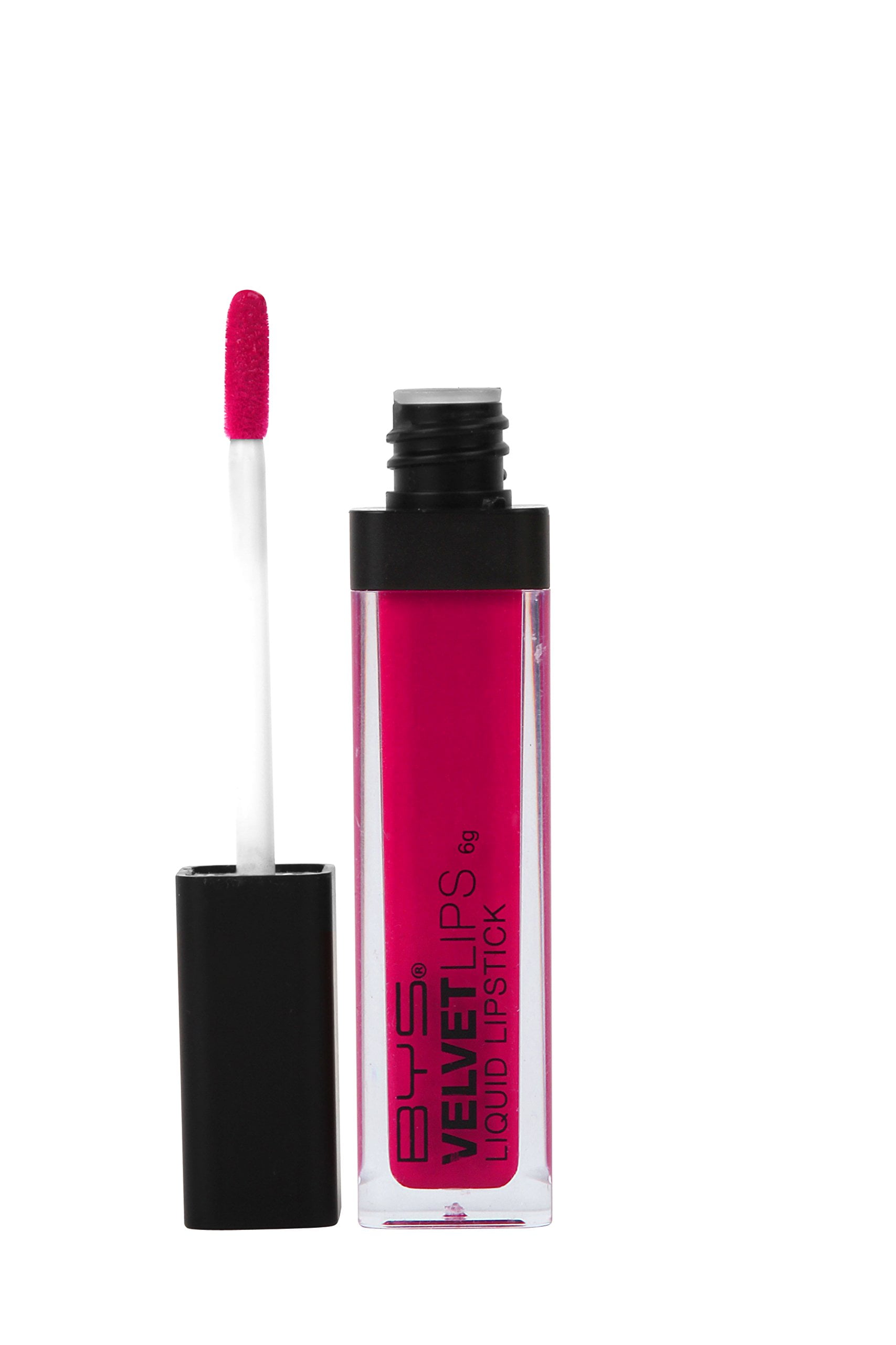 BYS Velvet Lips Liquid Lipstick Flamingo Flare Burgundy Red - Walmart.com