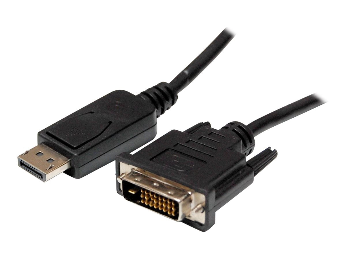 BYTECC DPDVI-06 6 ft. Black Display Port to DVI Cable Male to Male ...