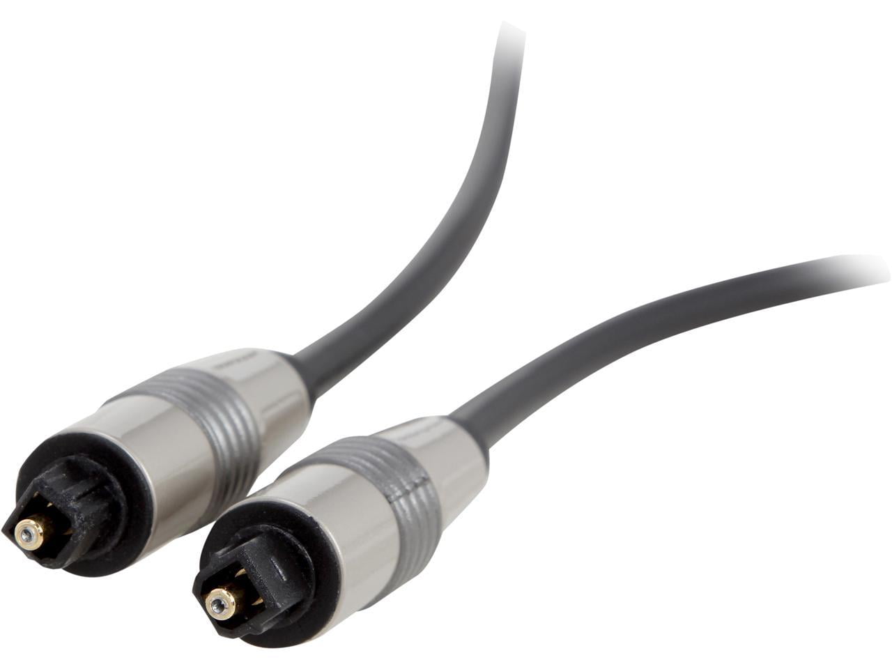 BYTECC Model PPT-06 6FT Premium Toslink Digital Optical Spdif Audio ...