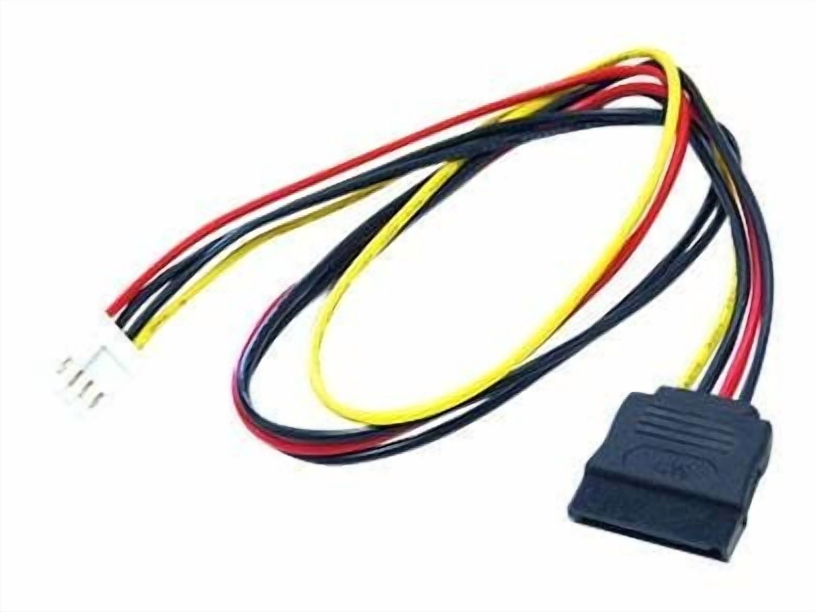 BYTECC SATA-FDD-20 1.66 ft. SATA Power 15pin To FDD Power 4pin Cable ...