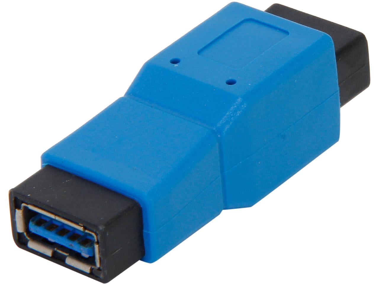 BYTECC U3-AAFF USB 3.0 Type A Female to Type A Female Adapter - Walmart.com