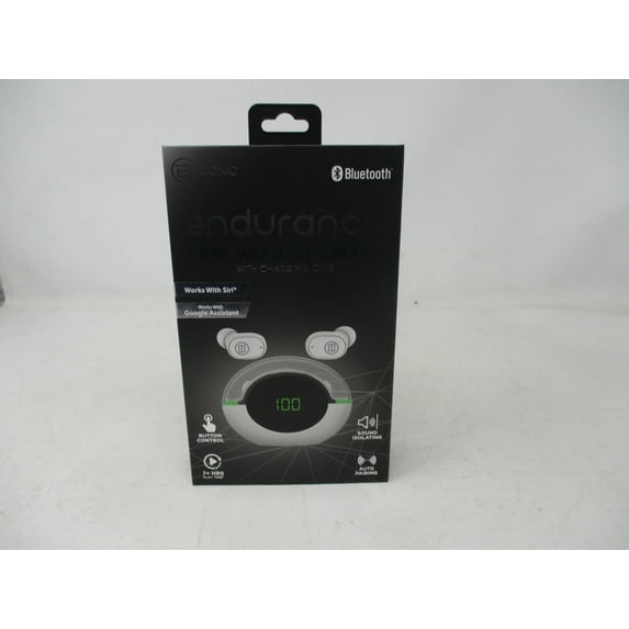 BYTECH Endurance True Wireless earbuds with charging case - Walmart.com