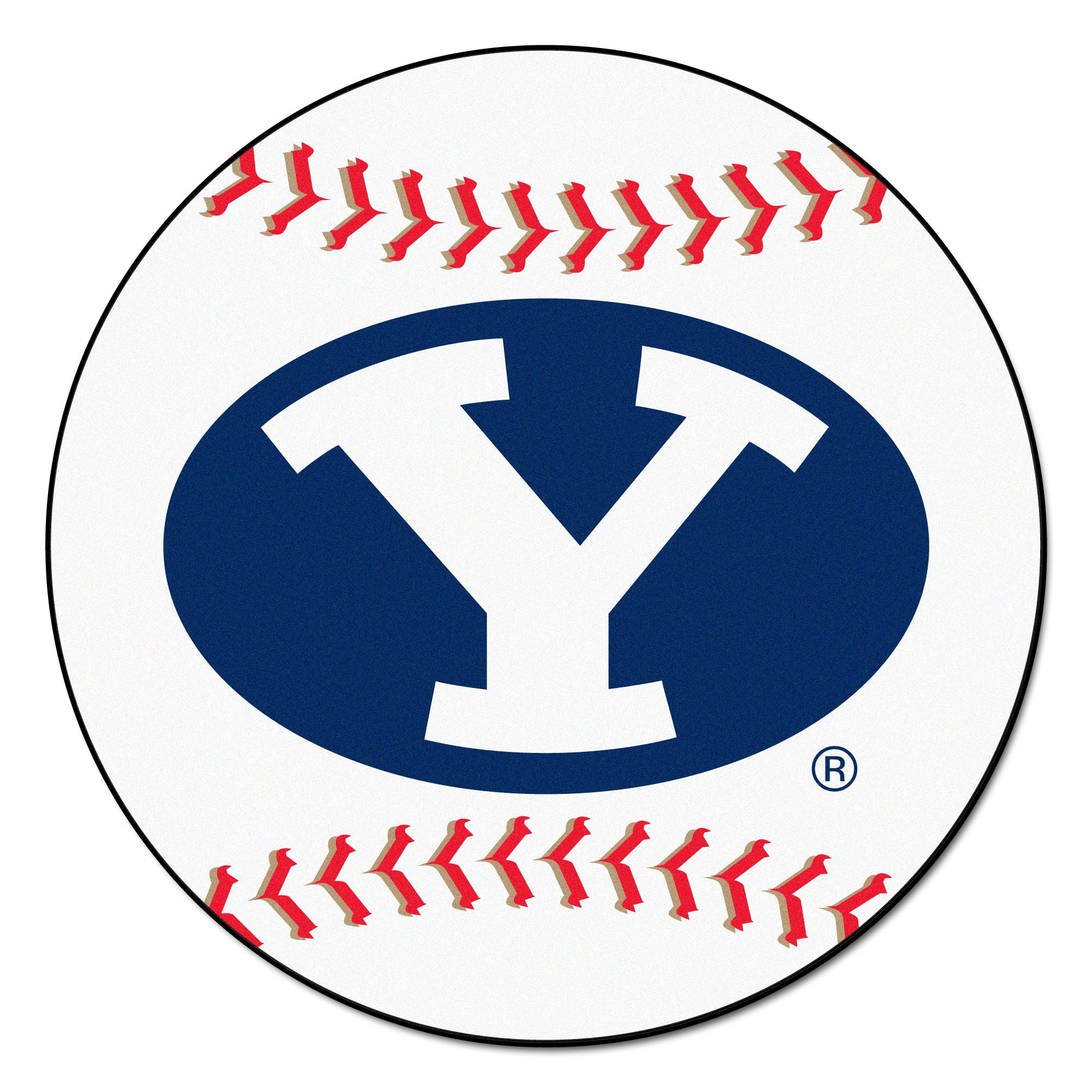 BYU Baseball Mat 27" diameter - Walmart.com