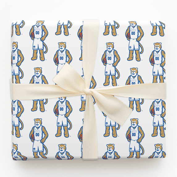 BYU Basketball Blaze - Christmas Wrapping Paper Roll - Gift Wrap for ...