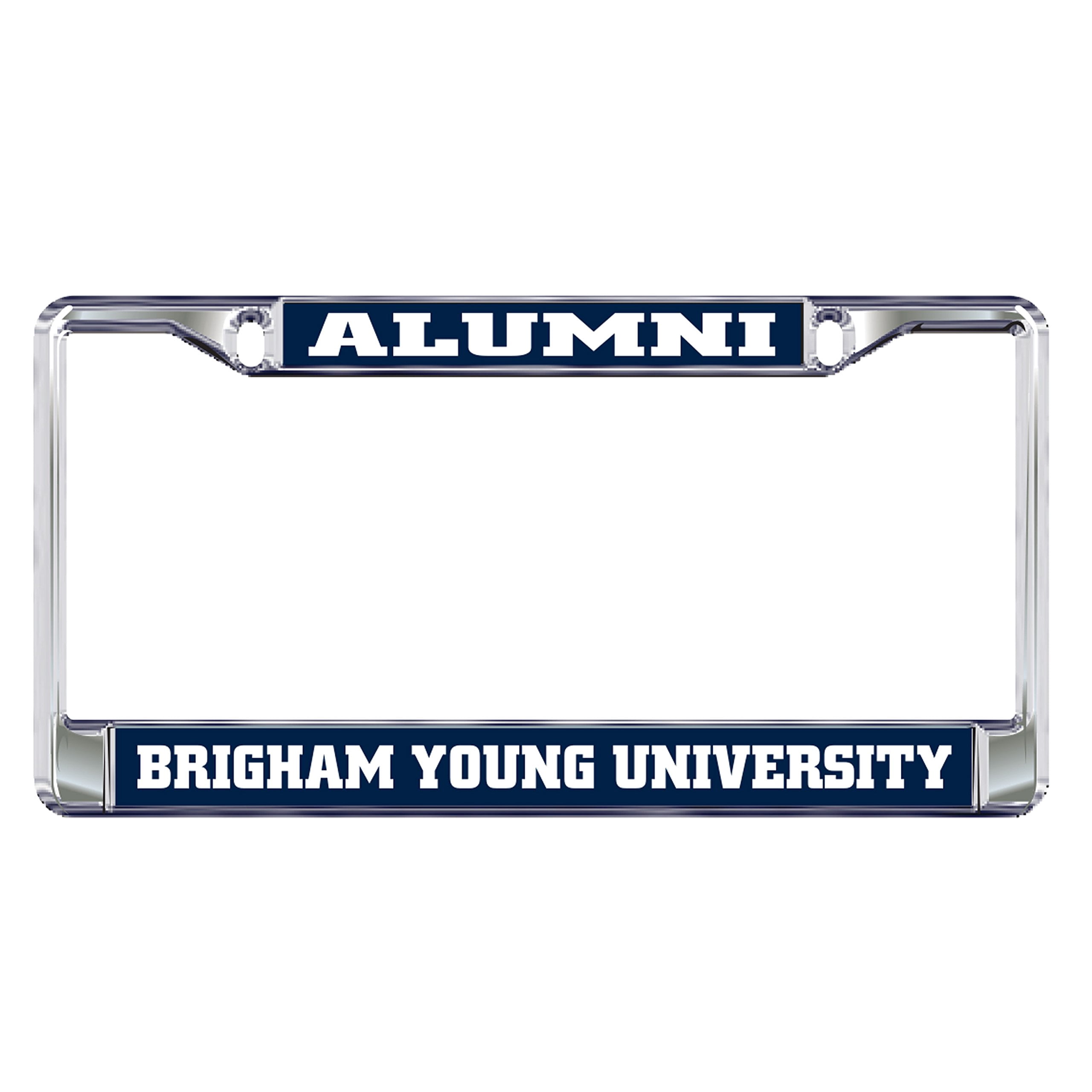BYU Cougars Plate Frame (DOMED BYU ALUMNI FRAME (45510)) - Walmart.com