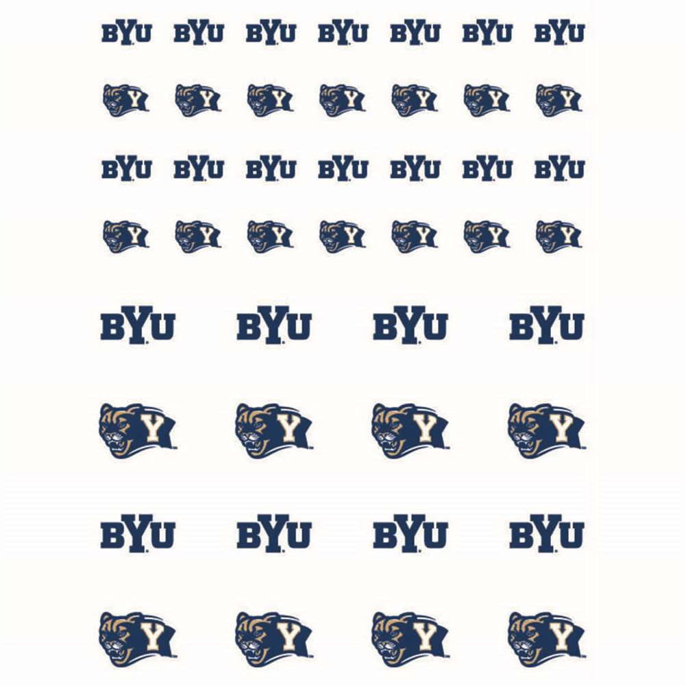 BYU cougars Small Sticker Sheet - 2 Sheets - Walmart.com
