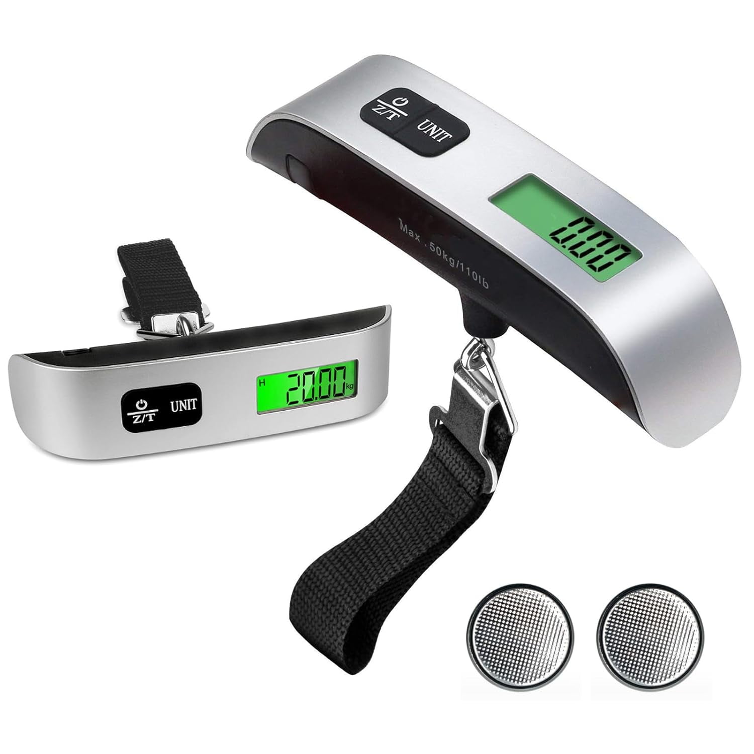 BYXAS 2PCS Travel Digital Luggage Scale - Portable Luggage Scale ...