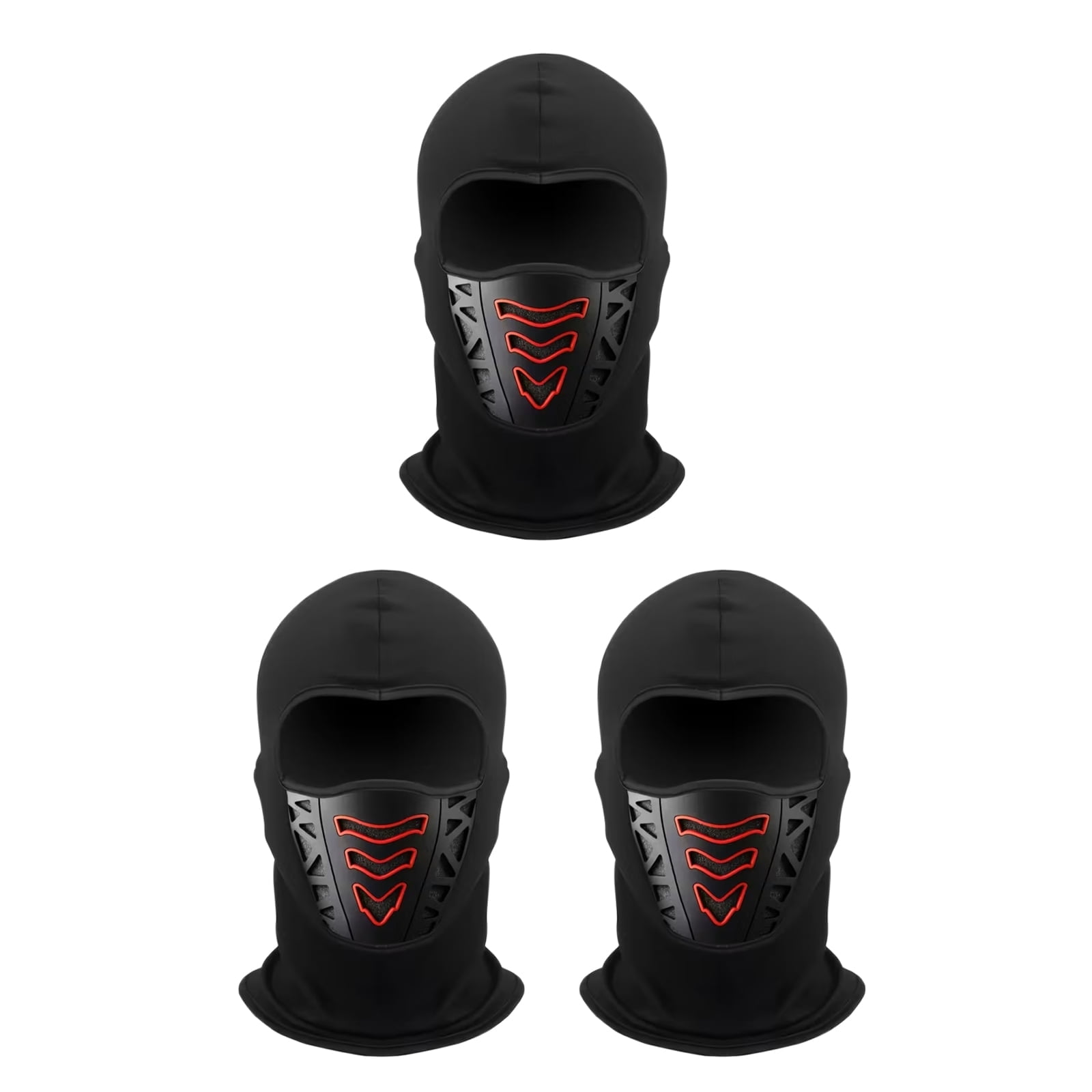 BYXAS 3 Pcs Face Mask with Movable Deisgn Balaclava Ski Mask Face Mask ...