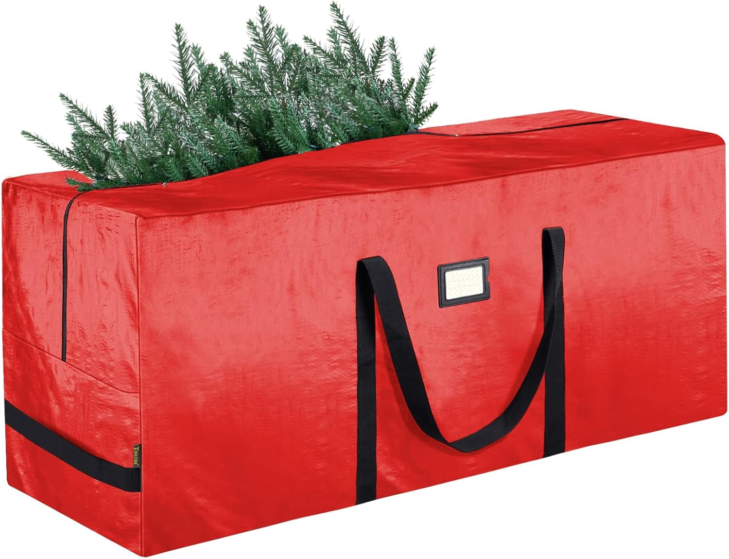 BYXAS 7.5 ft Christmas Tree Storage Bag, Heavy Duty 600D Oxford Fabric ...