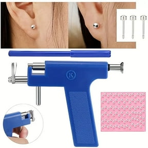 Nose Piercing Gun - 6 Pack Self Nose Piercing Kit Safety Disposable ...
