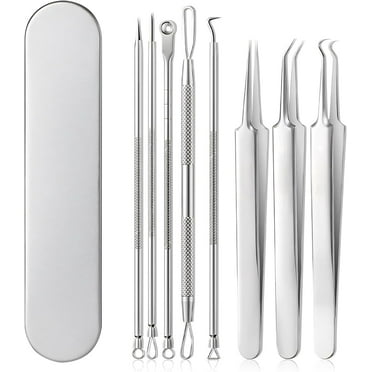 8-Piece Blackhead Remover Come done Extractor Tool Kit - Stainless ...
