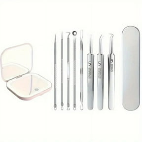 DUcare Pimple Popper Tool Kit, 9 Pcs Blackhead Removal Tools, Stainless ...