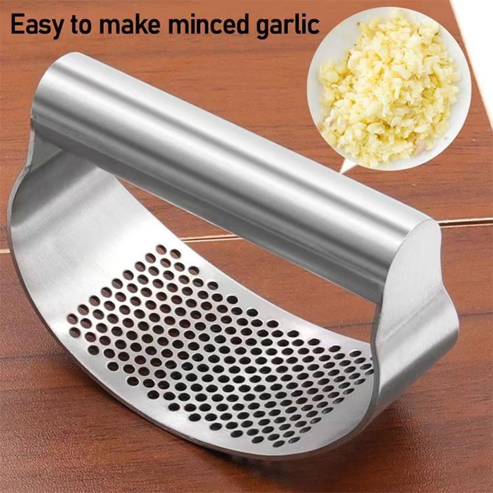 BYXAS Stainless Steel Garlic Presser, 2025 NEW Garlic Press Rocker ...