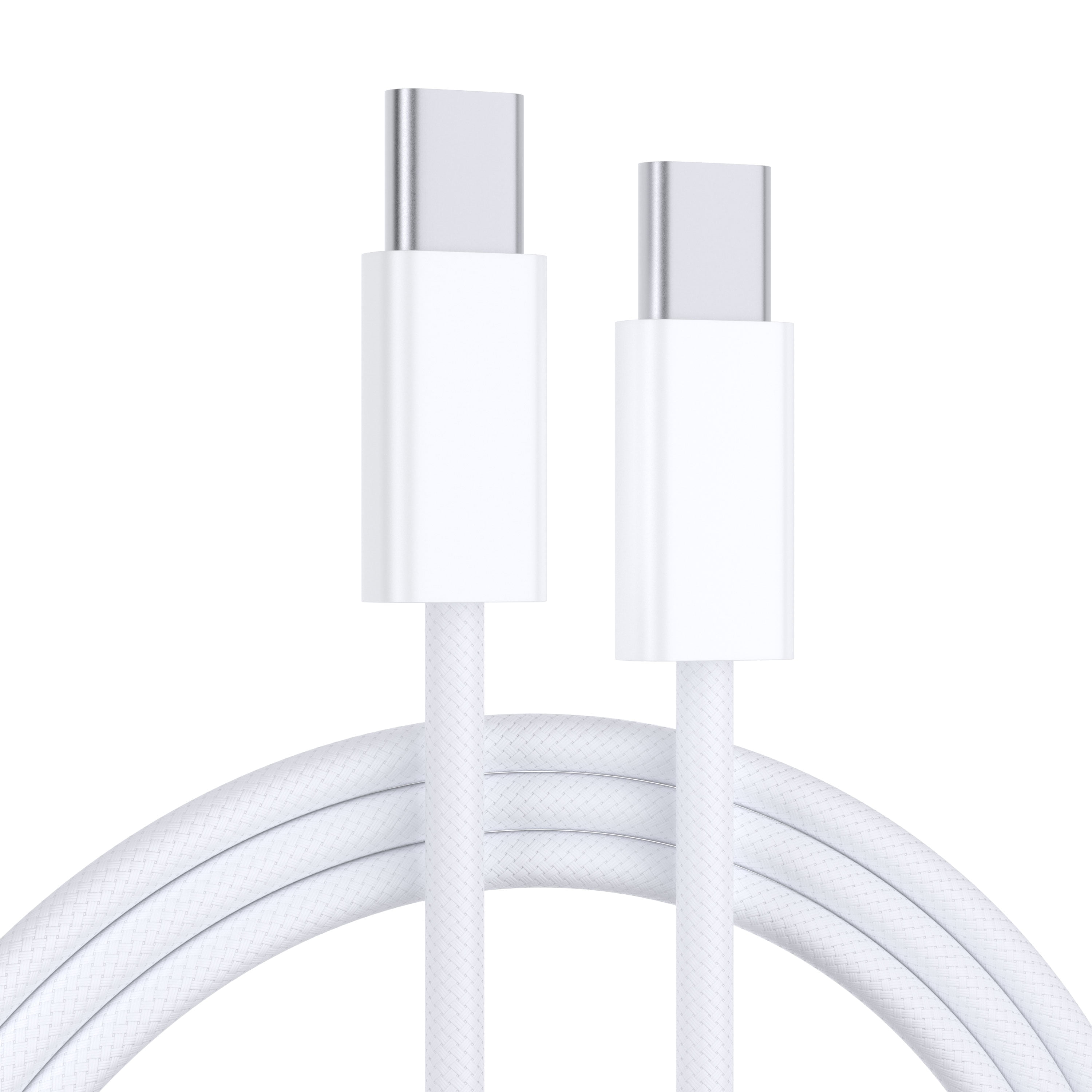 BYYBUO 60W Fast Charging Dual Type-C Cable with Digital Display, Nylon ...