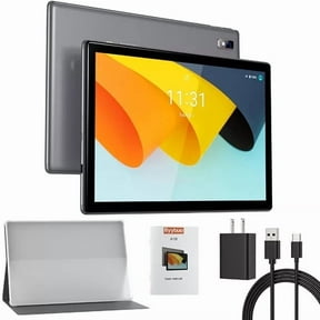 RCA 10.1" HD Android Tablet with Keyboard Case, 64GB Storage, 5.0MP ...