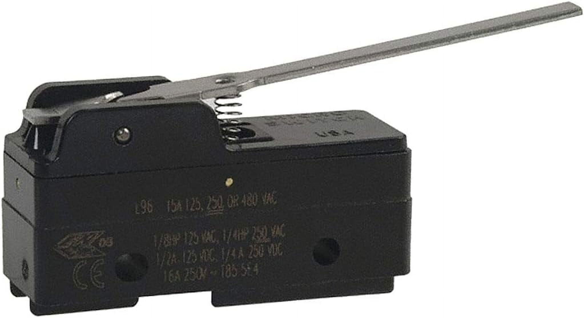 BZ-2RW80-A2 Basic Switch, Straight Lever, SPDT, 15A, 600V - Walmart.com