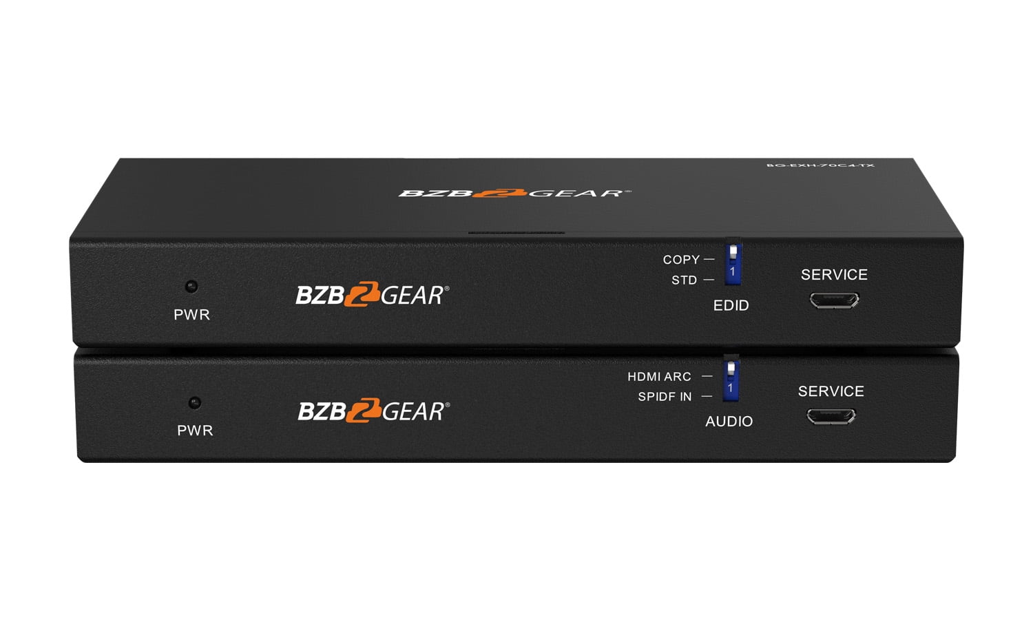 BZBGEAR 4K UHD HDMI HDBaseT Extender with IR/ARC/PoC/RS-232 and Audio Embedding/De-embedding up ...