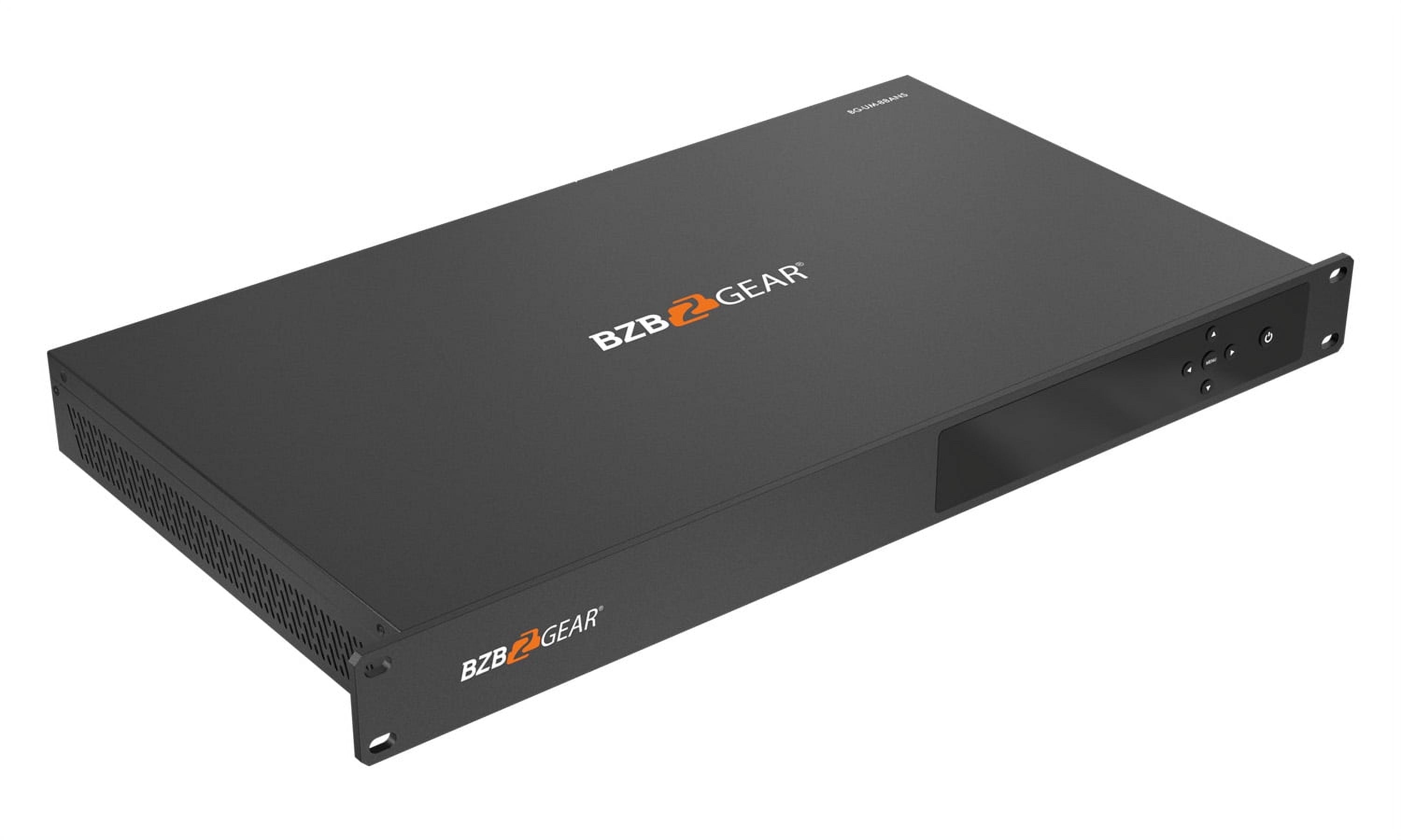 BZBGEAR 8x8 4K UHD HDMI 18Gbps Matrix Switcher with Built-in Audio De-Embedding - Walmart.com