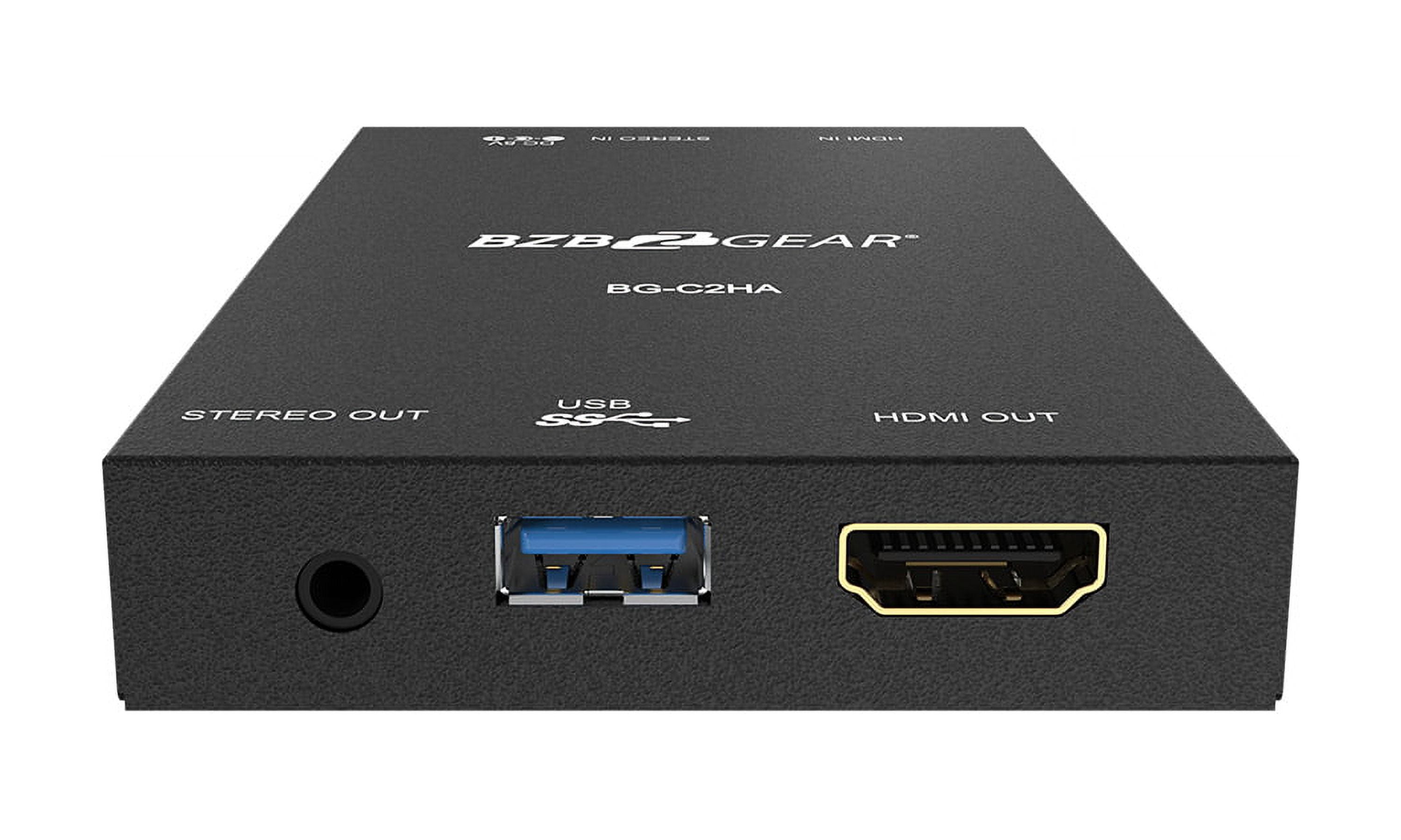 BZBGEAR USB 3.0 1080P FHD Video Capture Card with HDMI Loop-out and ...