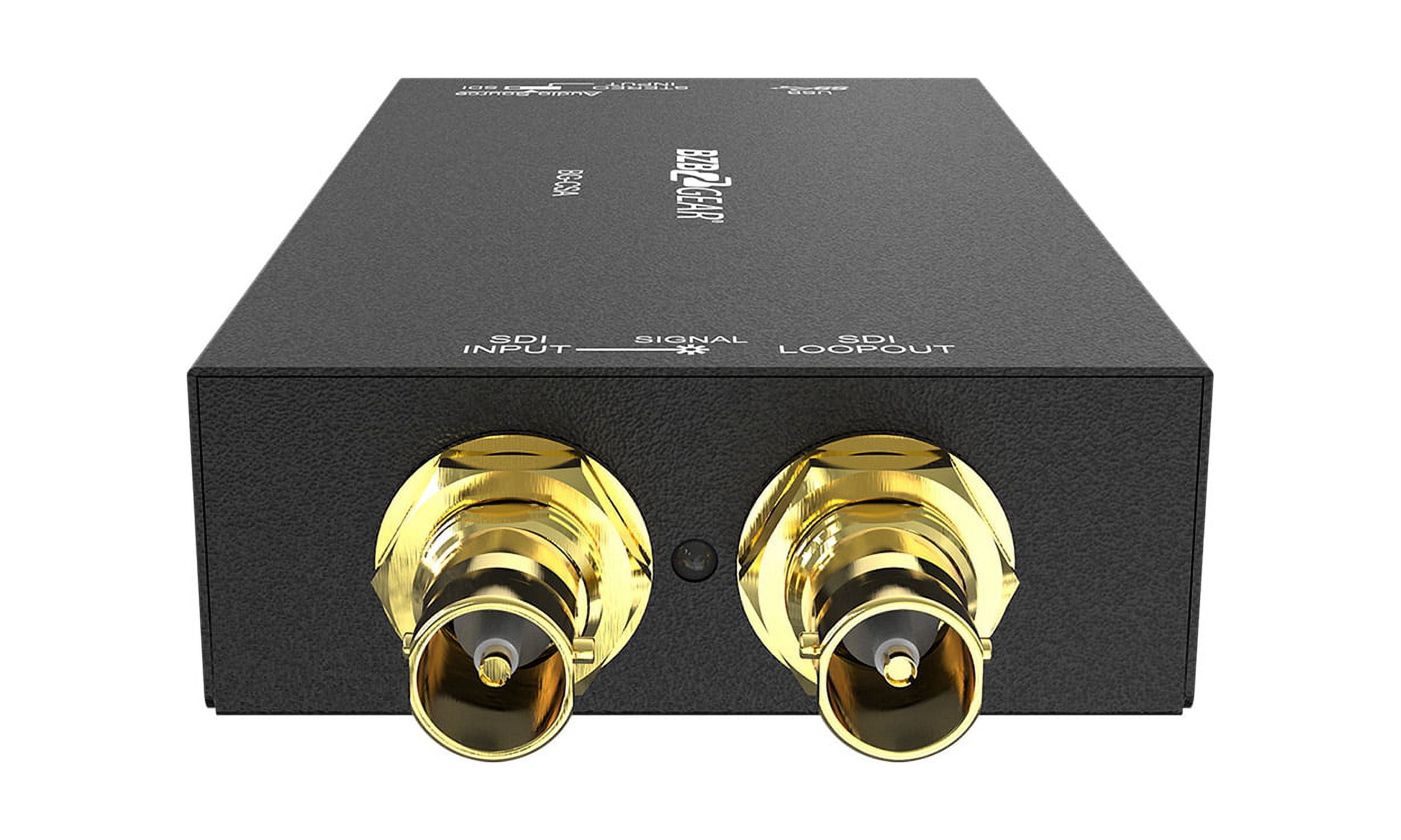 BZBGEAR USB 3.0 1080P FHD 3G-SDI Capture Card with Scaler and Audio ...