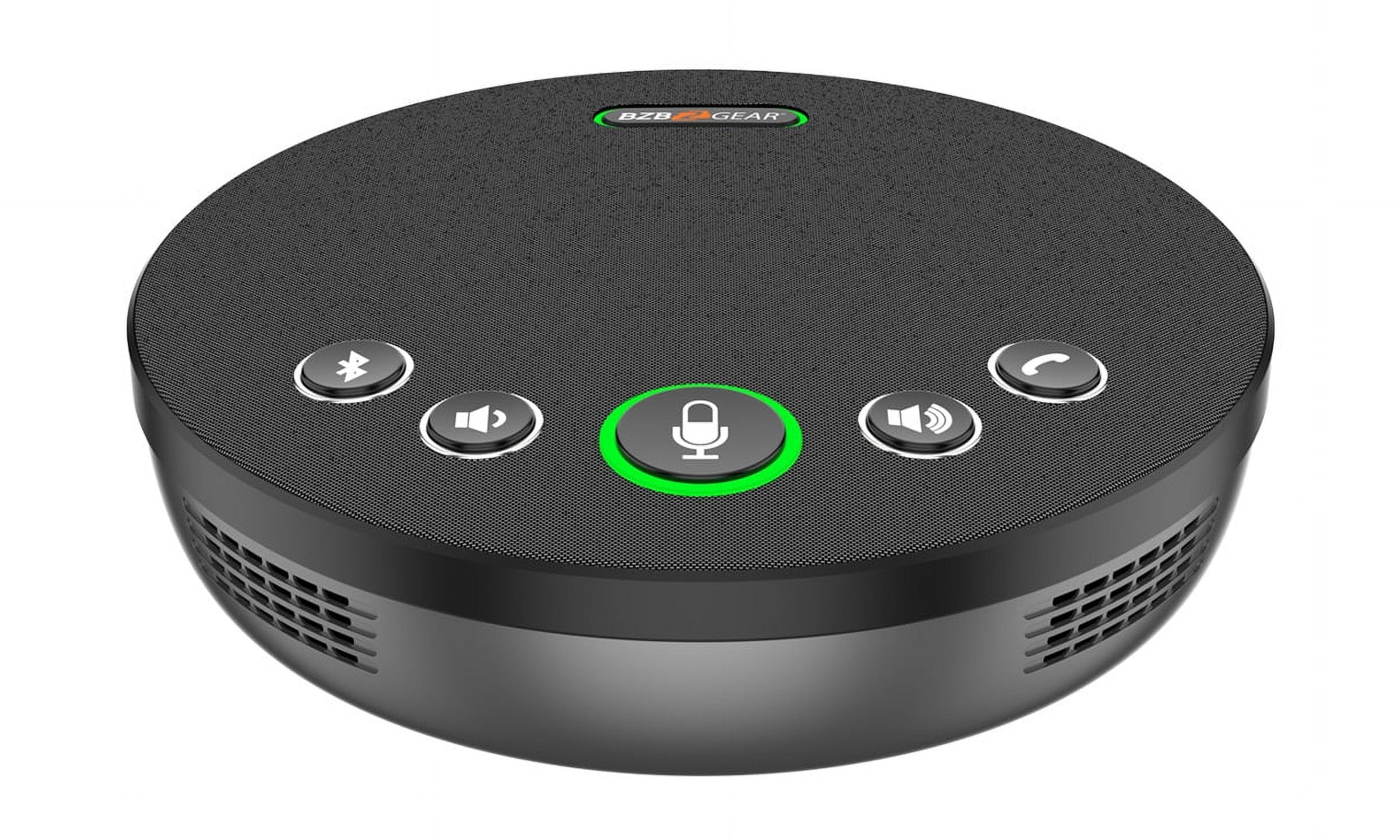 BZBGEAR USB/Bluetooth Desktop Conference Speakerphone with 360 Audio ...