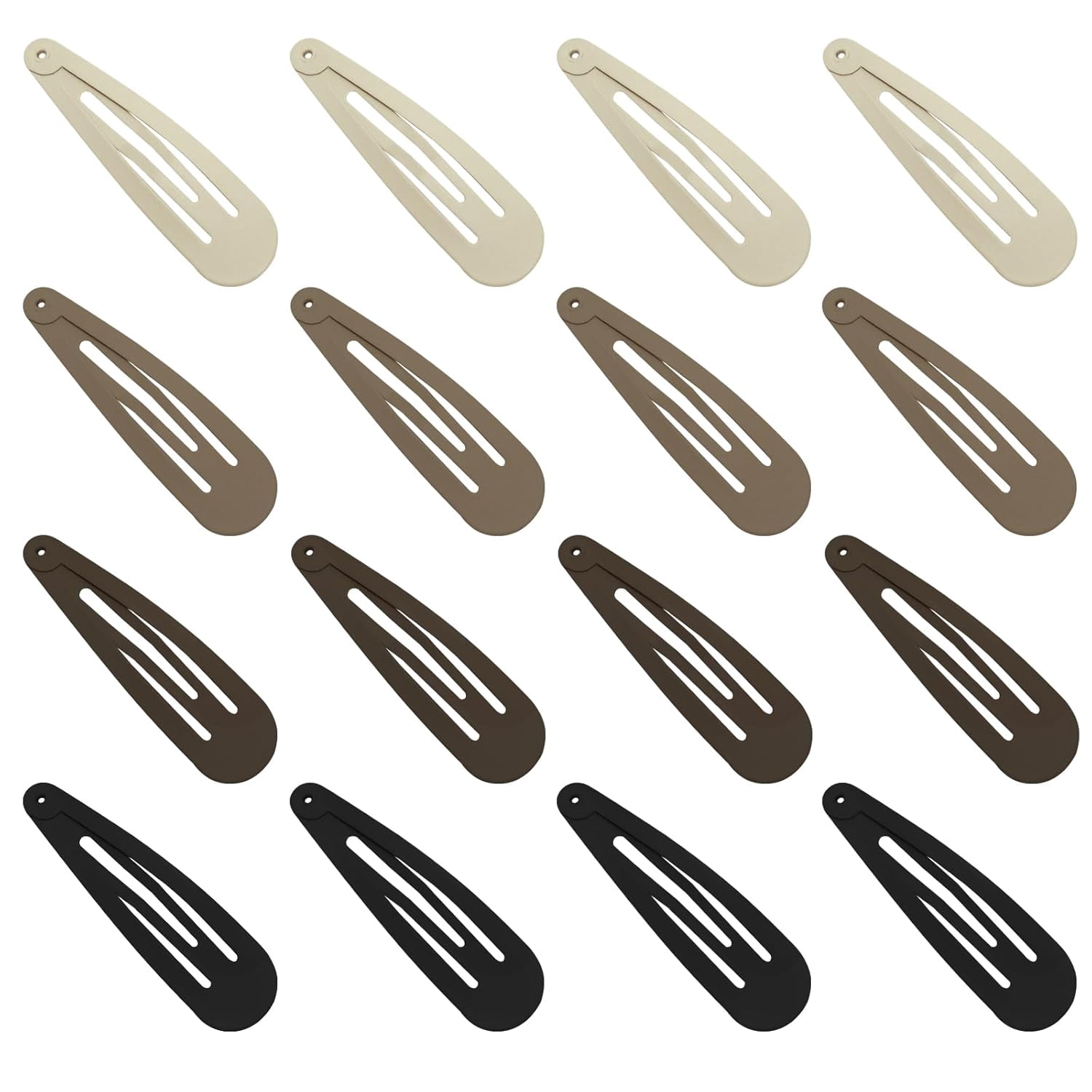 BZCOE Snap Hair Clips for Women and Girls Water Drop Non Slip Hair ...