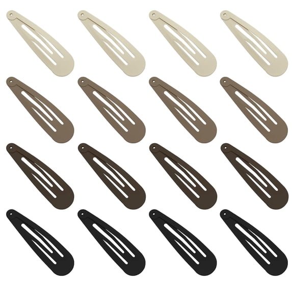 BZCOE Snap Hair Clips for Women and Girls Water Drop Non Slip Hair ...