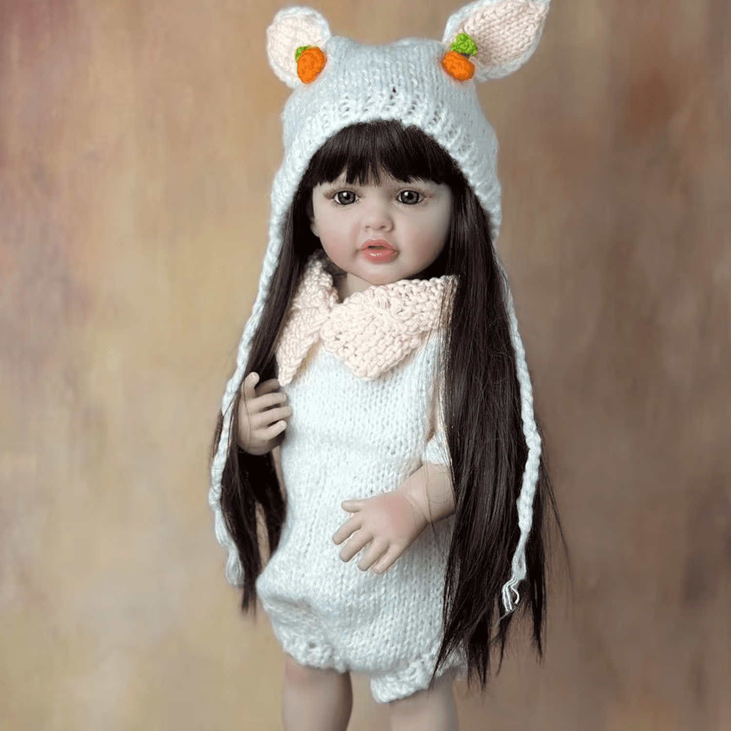 BZDOLL 55 CM 22 Inch Lifelike Realistic Reborn Baby Stand Girl Doll ...
