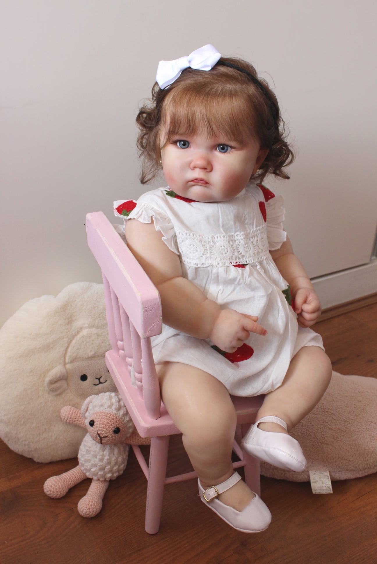BZDOLL Realistic 60 CM Baby Reborn Doll With 3D-painting Skin and ...