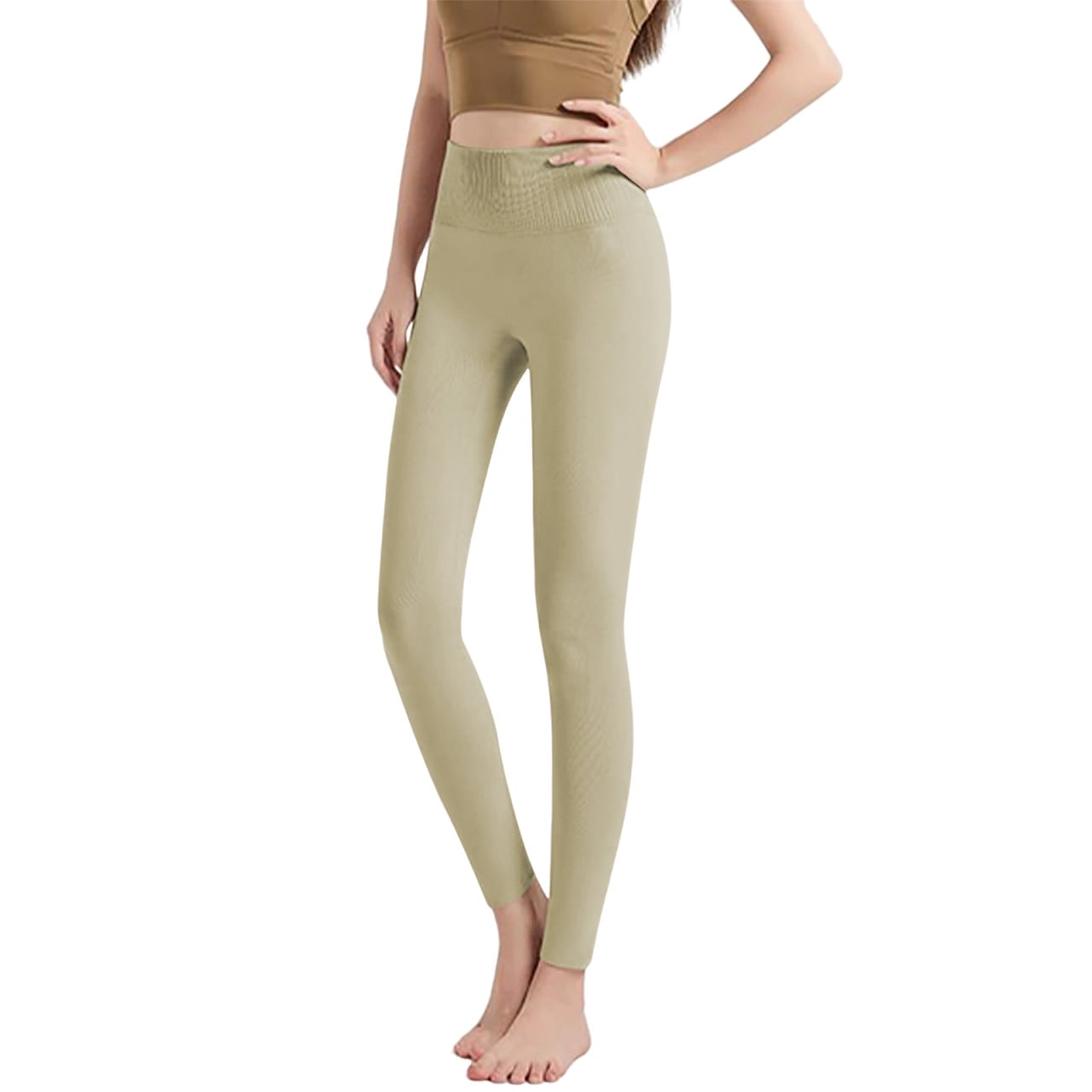 BZGTZT High Waisted Leggings for Women Cotton Compression Yoga Pants ...