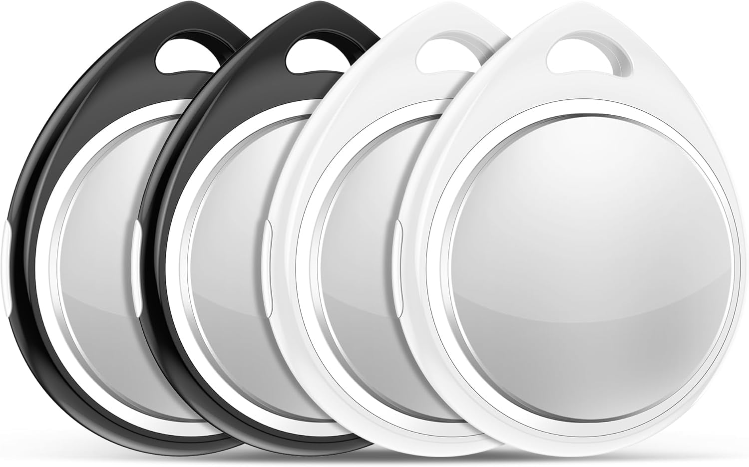 BZH 4-Pack Item Tracker Tags for Apple Find My - Bluetooth Key Finder ...