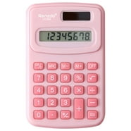 BSJJY Creative Colorful Candy Colored Electronic Calculator,4 Function ...