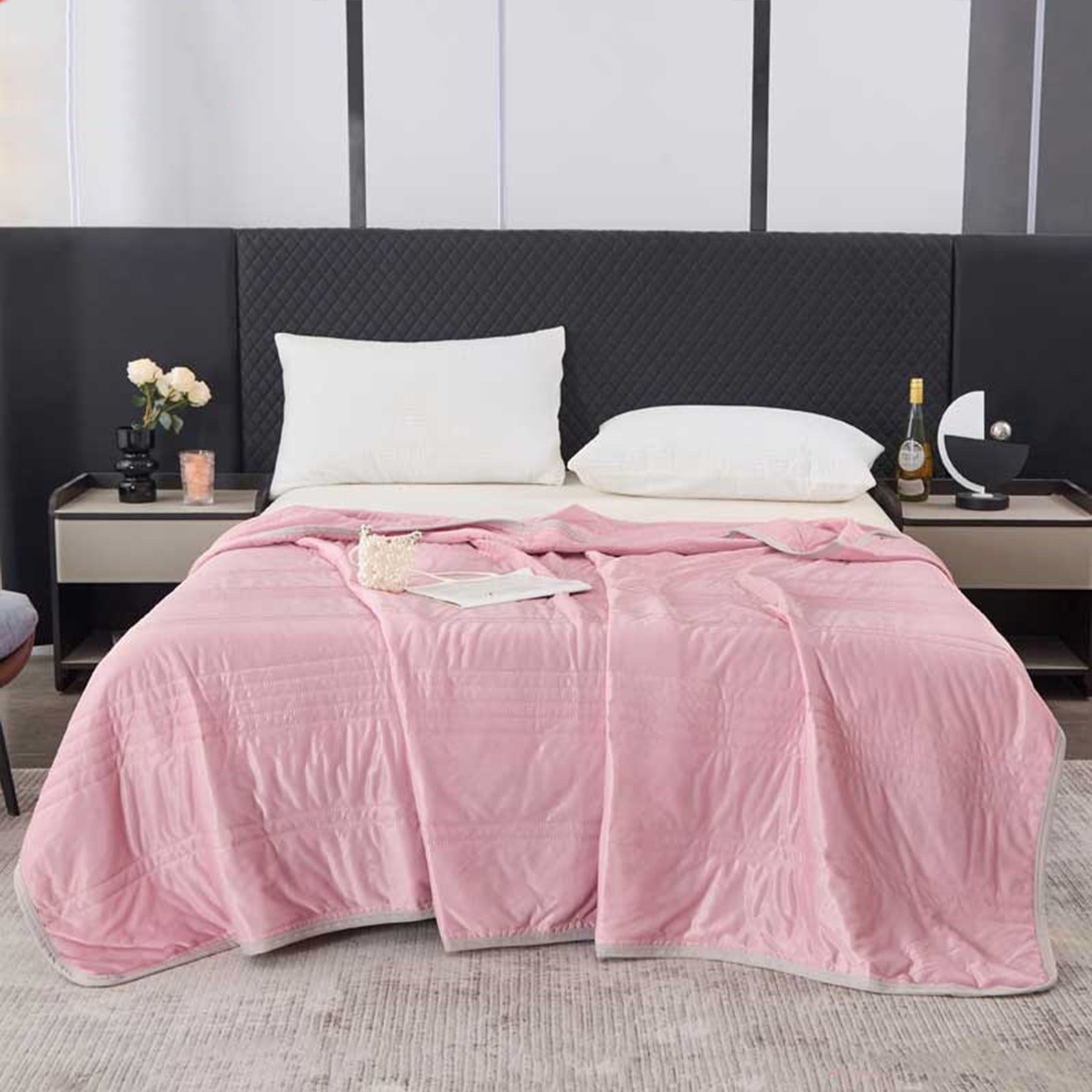 BZPIZ Bedding Deals Quilted Comforter Ultra Soft Lightweight Bedding ...