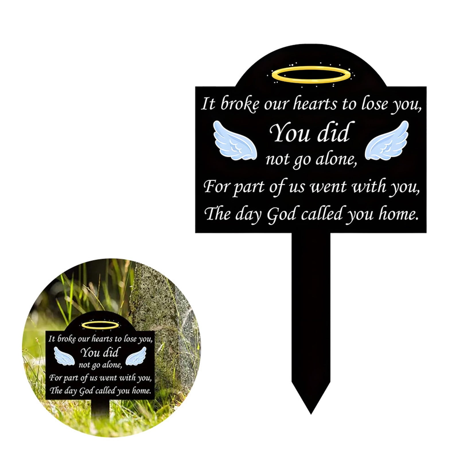 BZPIZ Garden Decorations Flash Deals Garden Decor Garden Ground Insert ...